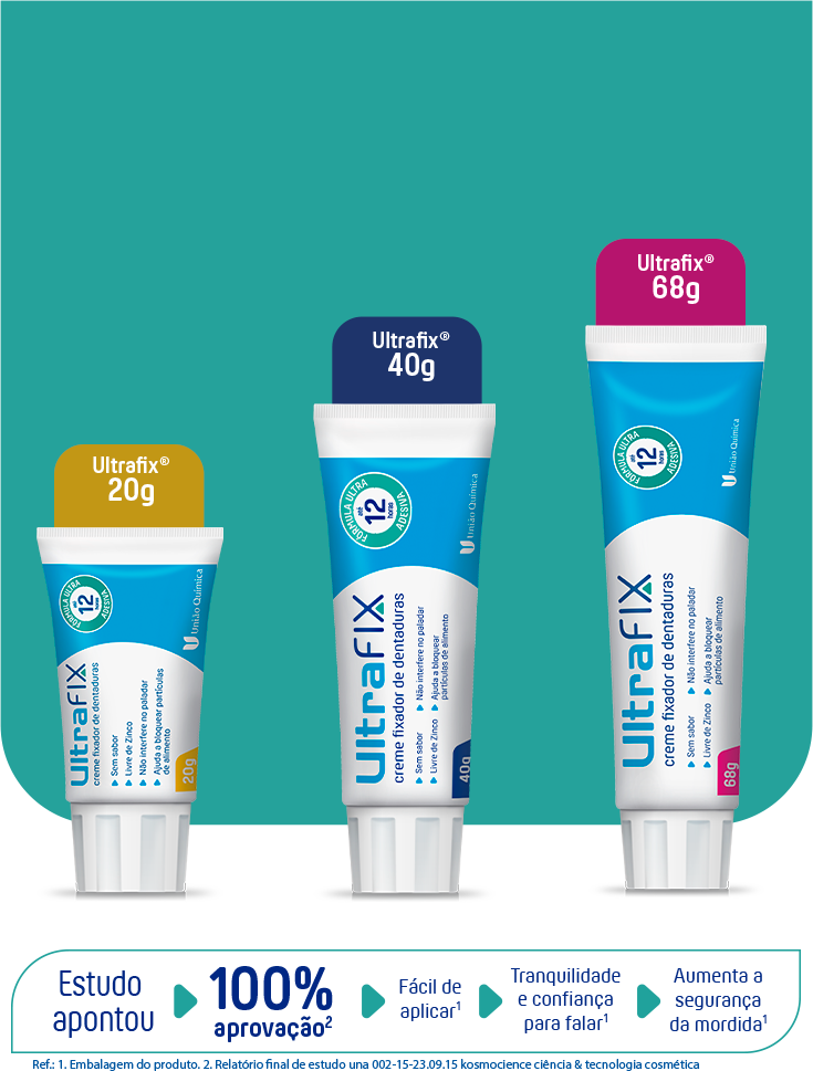Ultrafix - Creme fixador de dentaduras