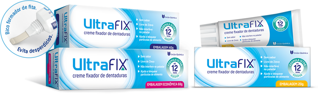 Ultrafix - Creme fixador de dentaduras